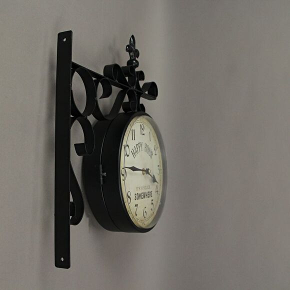 Upper Deck | Wall Decor | Metal Decorative Vintage Happy Hour Double ...